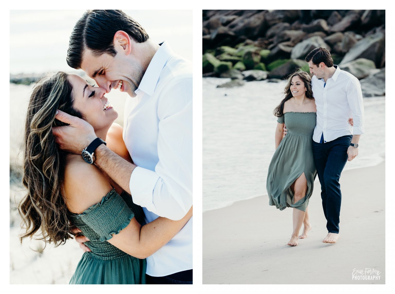 Rhode Island Engagement | Laura & Steve | Erica Ferrone Photography