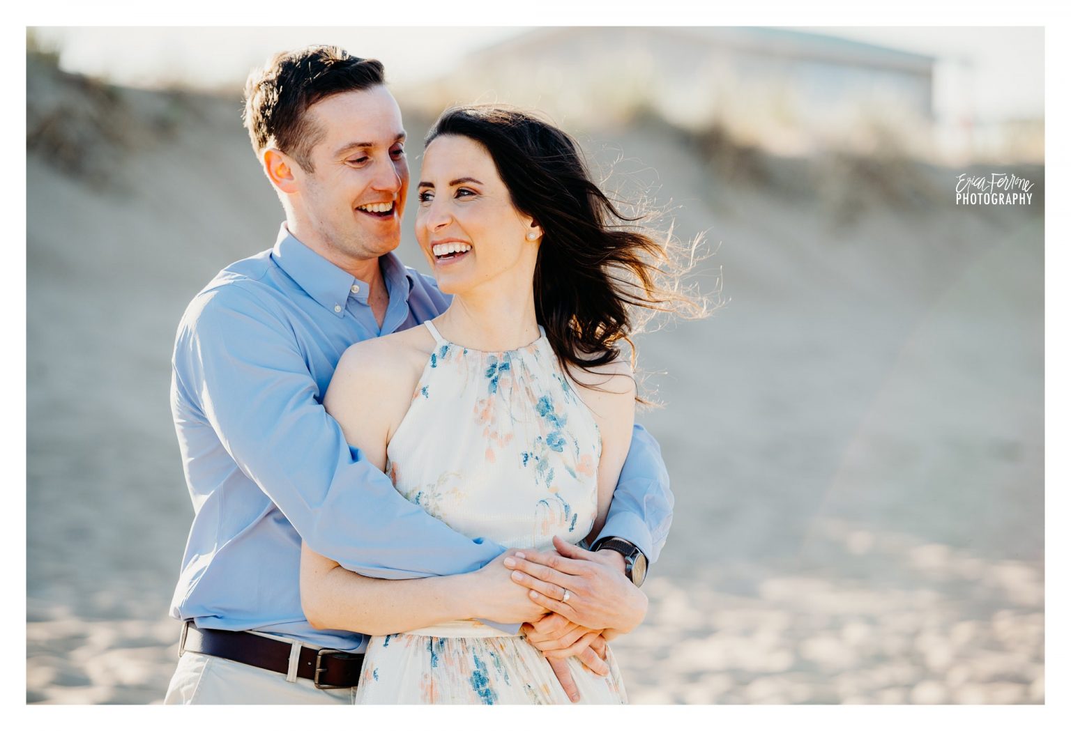 Plum Island Engagement | Genevieve & Brian » Erica Ferrone Photography